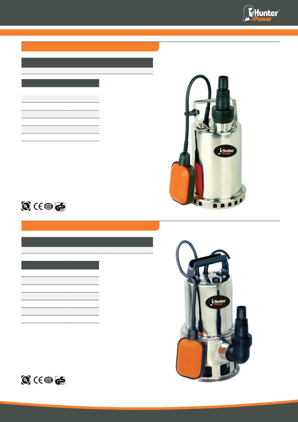 Hunter - Product Catalog 2015-16